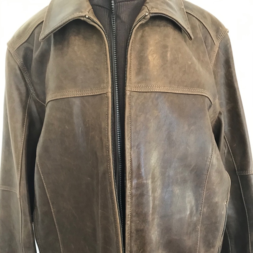 Heavy Leather Jacket/Vest - Gem